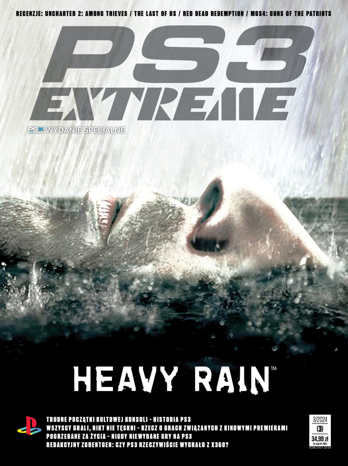 PS3 EXTREME – OKŁADKA HEAVY RAIN – PSX Extreme – oficjalna strona czasopisma